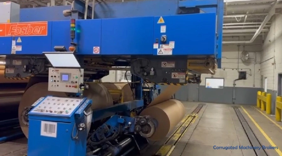 Used Fosber/United/Langston 98 Corrugator 72021 | Corrugated Machinery ...