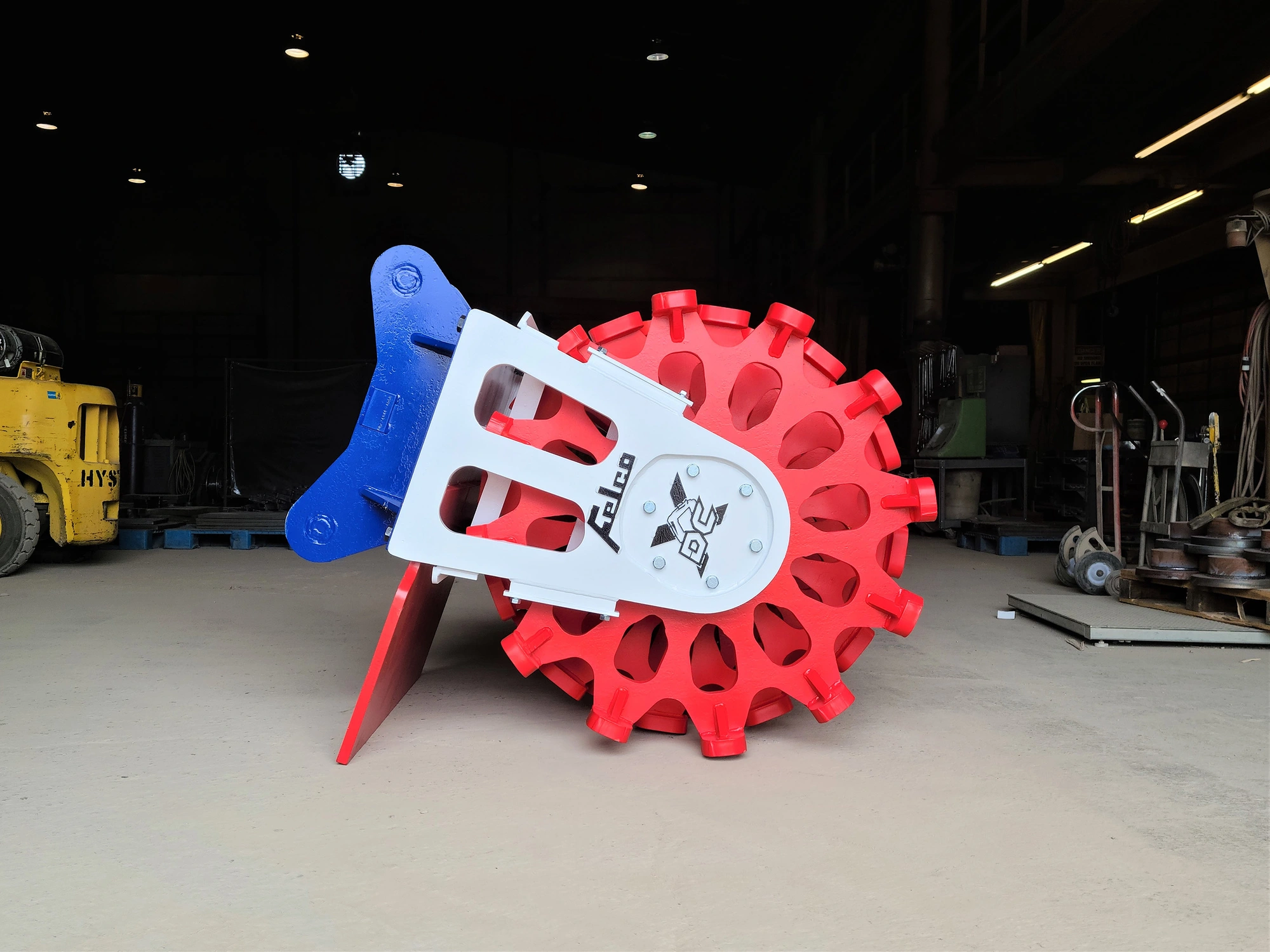 New FELCO INDUSTRIES Segmented Wheel Compactors CATWALKS | Mid South ...