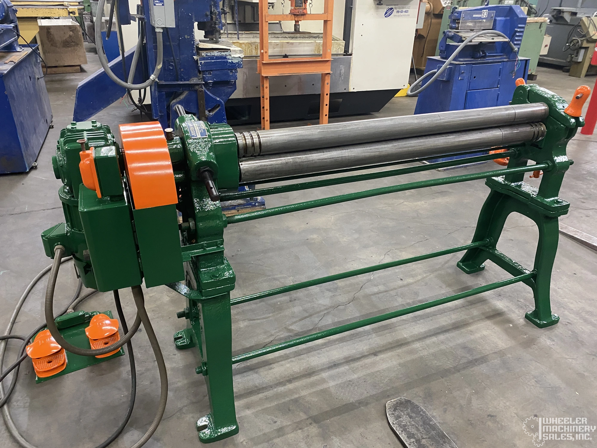 Used MILTON 416 ROLLS, PLATE BEND'G,INIT.& DBL.PINCH TYPE 6069 ...