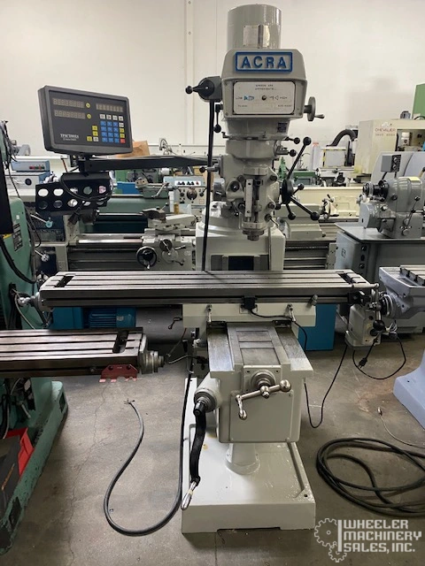 Used ACRA MILLING MACHINES, VERTICAL 5959 | Wheeler Machinery Sales