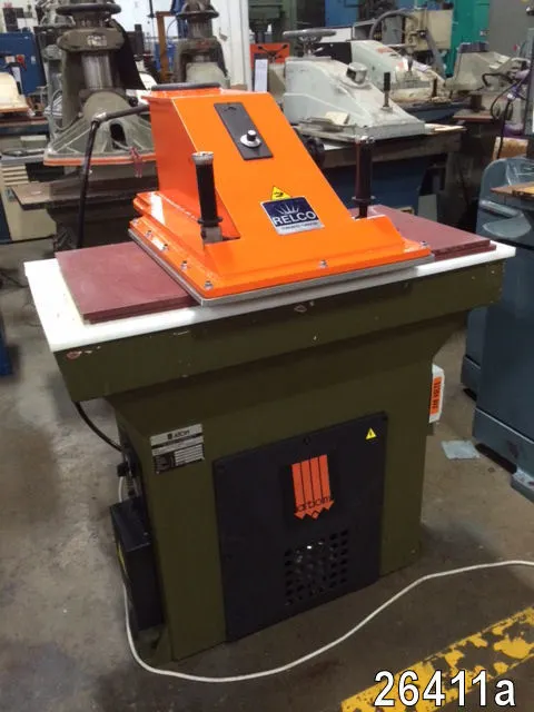 Used ATOM SE25 Die Cutting Press, Clicker Press 26411 | Kempler Industries