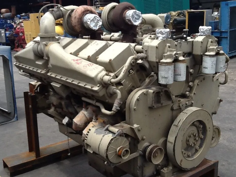 Item# E4492 - Cummins KTA38 900HP, 1800RPM Industrial Diesel Engine ...