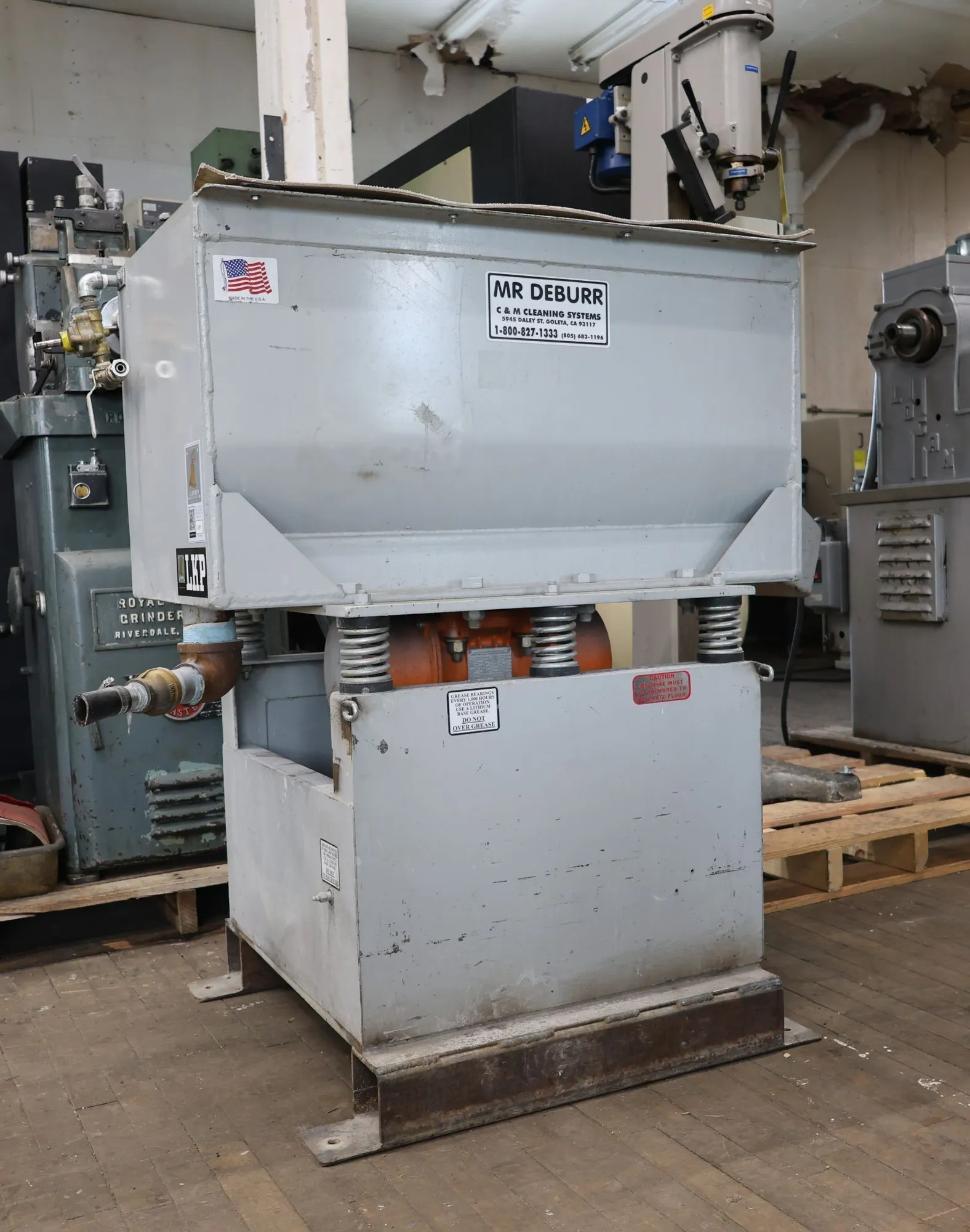 Used C&M TOPLINE 600DB Vibratory Machines LKP-1 | Liberty Machine Works LLC