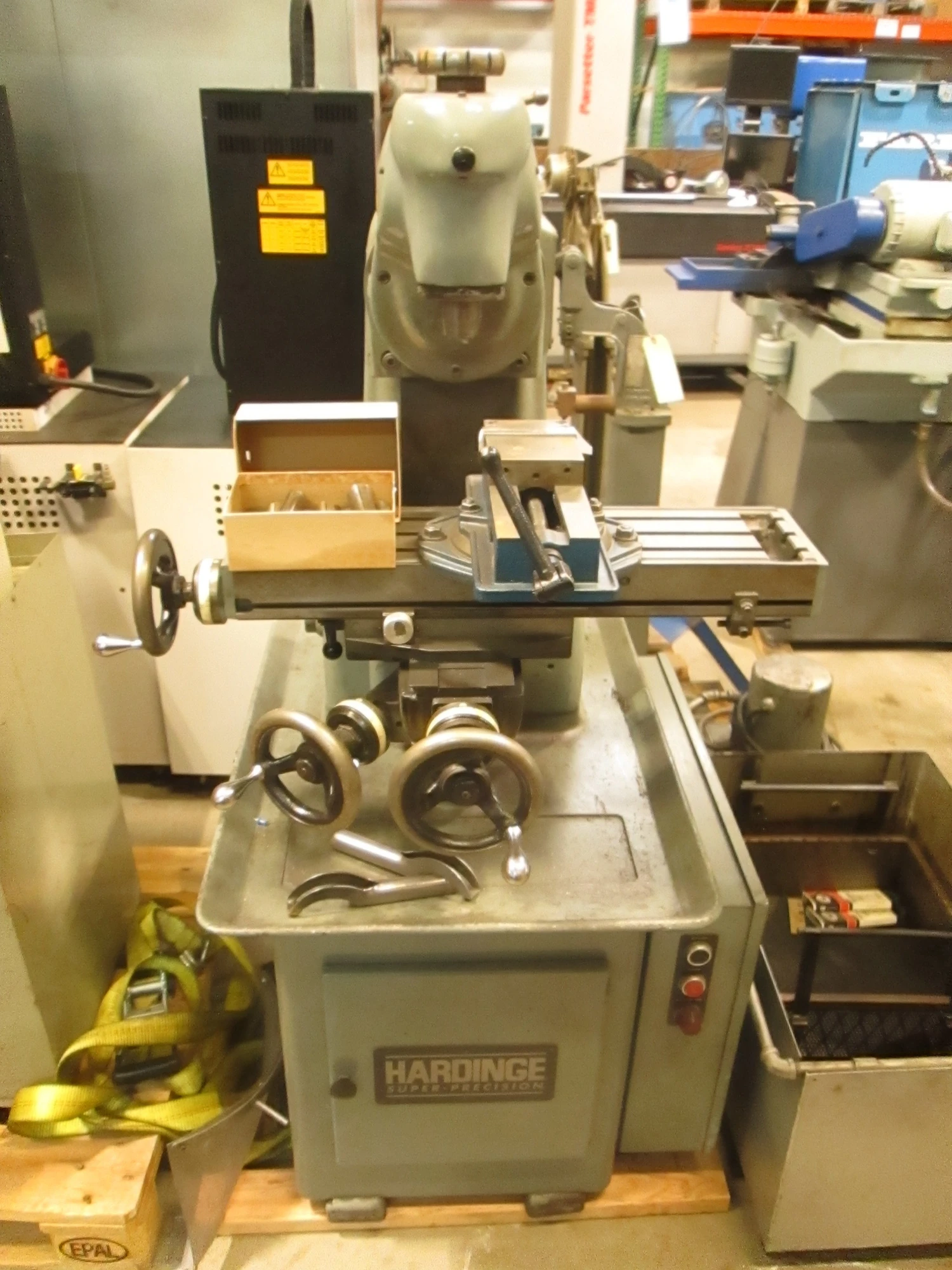 Used HARDINGE TM Plain Horizontal Mills 21068 | Global Machine Brokers, LLC