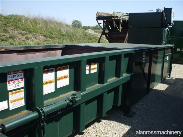 Galbreath Model 645XHD-7-PC 6-Yard Surplus Stationary Compactor | Alan ...