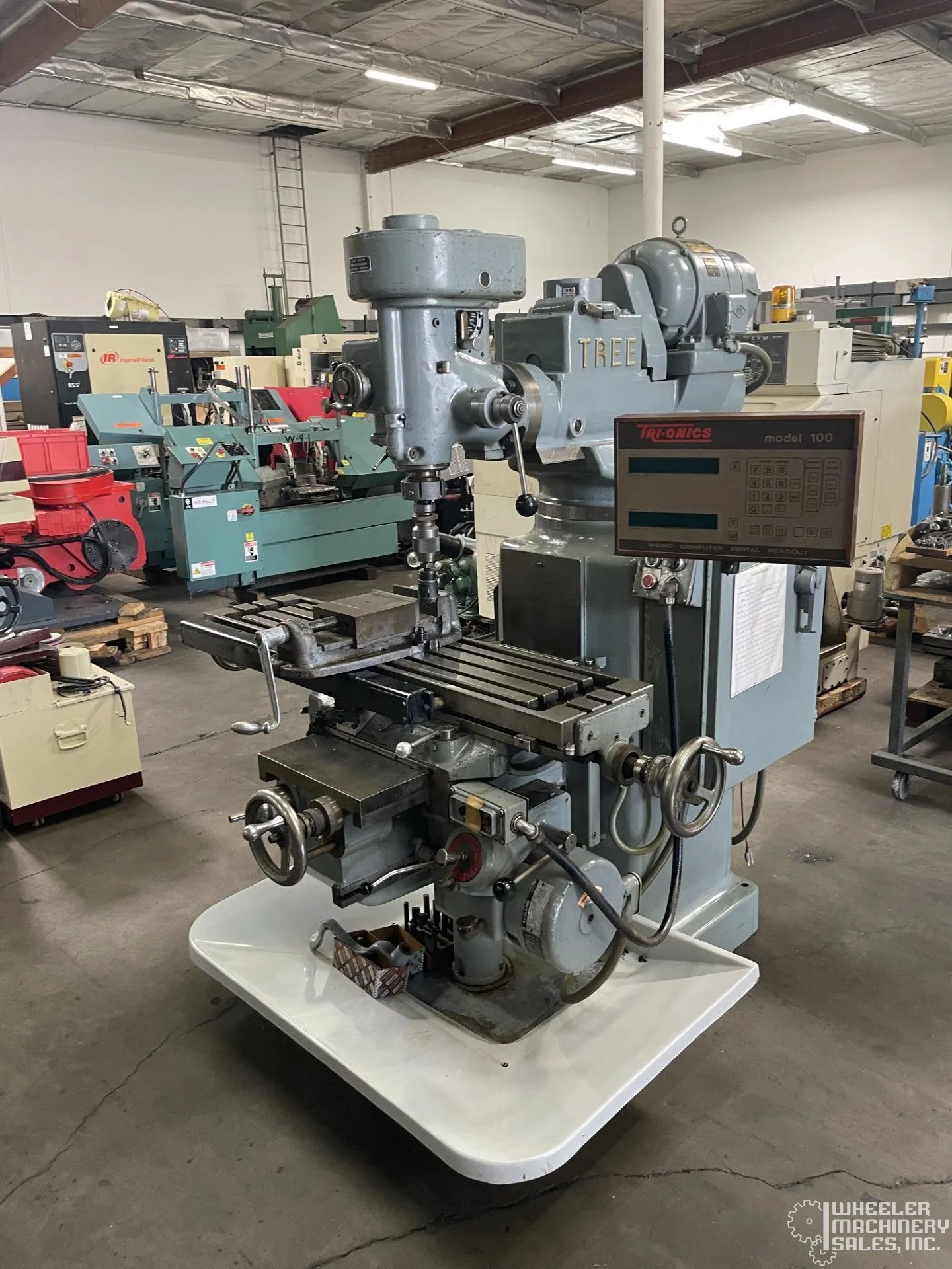 Used TREE 2UGC MILLING MACHINES, VERTICAL 7775 | Wheeler Machinery Sales