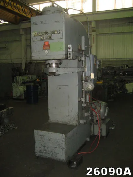 USED 100 TON WILLIAMS AND WHITE HYDRAULIC GAP FRAME PRESS #26090 ...