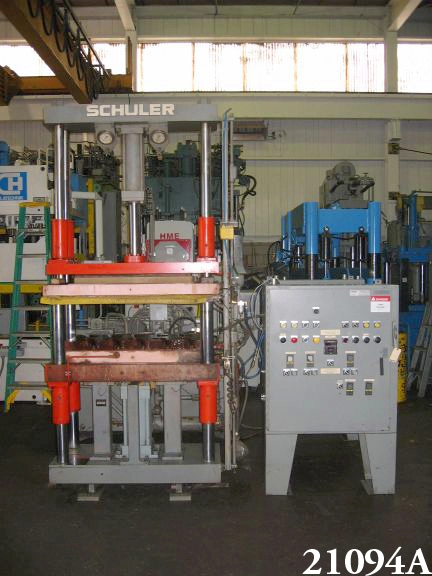 USED 24 TON SCHULER HYDRAULIC TRANSFER MOLDING PRESS #21094 | Kempler ...