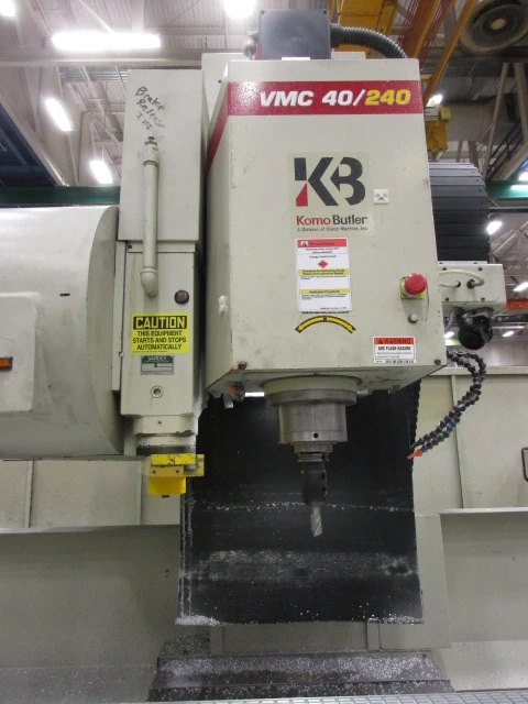 Used 1998 KOMO VMC 40/240 Vertical Machining Centers 6420 | USED CNC ...