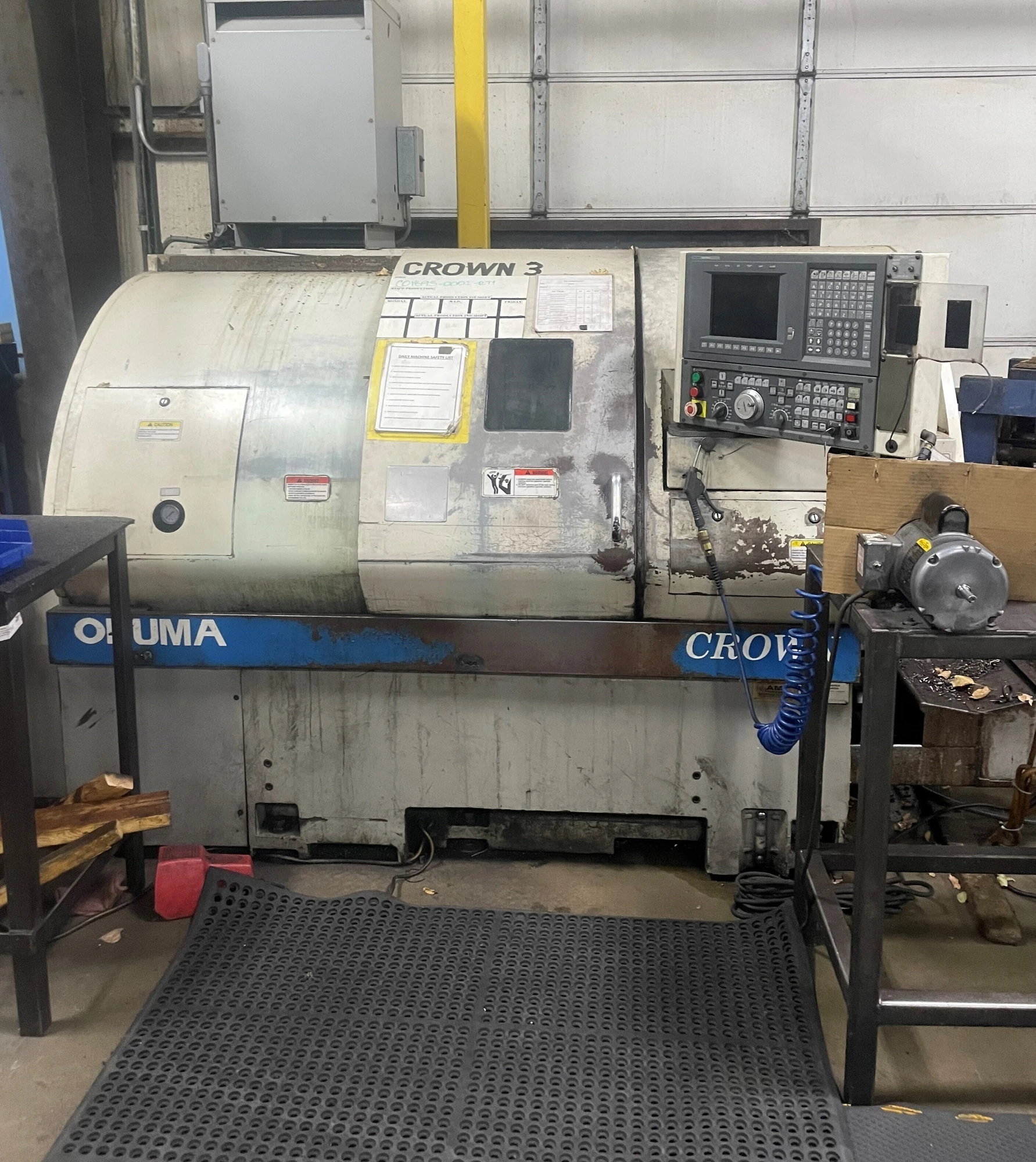 Used 2003 OKUMA CROWN 762SBB Lathes CNC 92056 | Asset Exchange Corporation