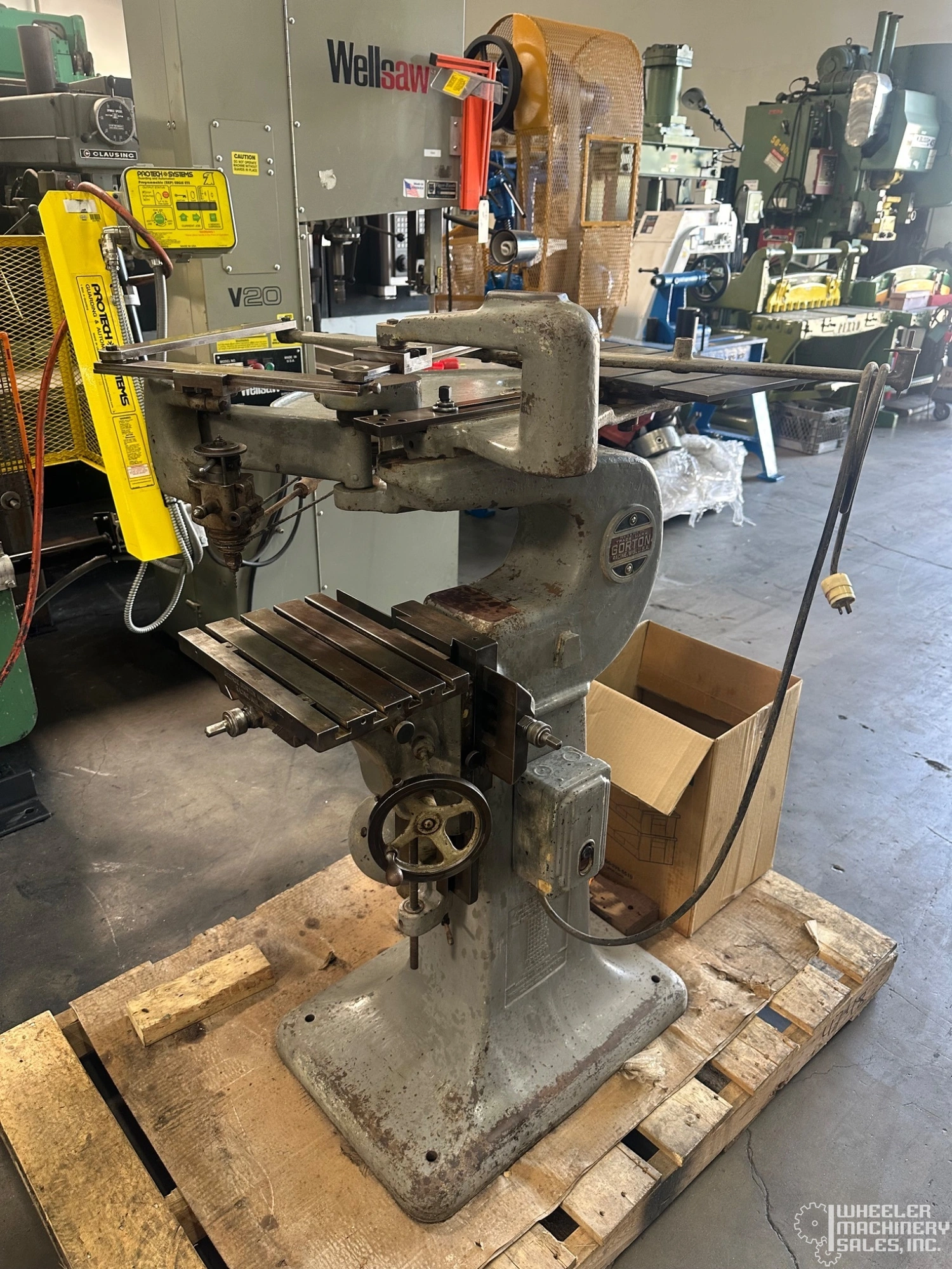 Used GORTON P1-2 ENGRAVING MACHINES/PANTOGRAPHS 7668 | Wheeler ...