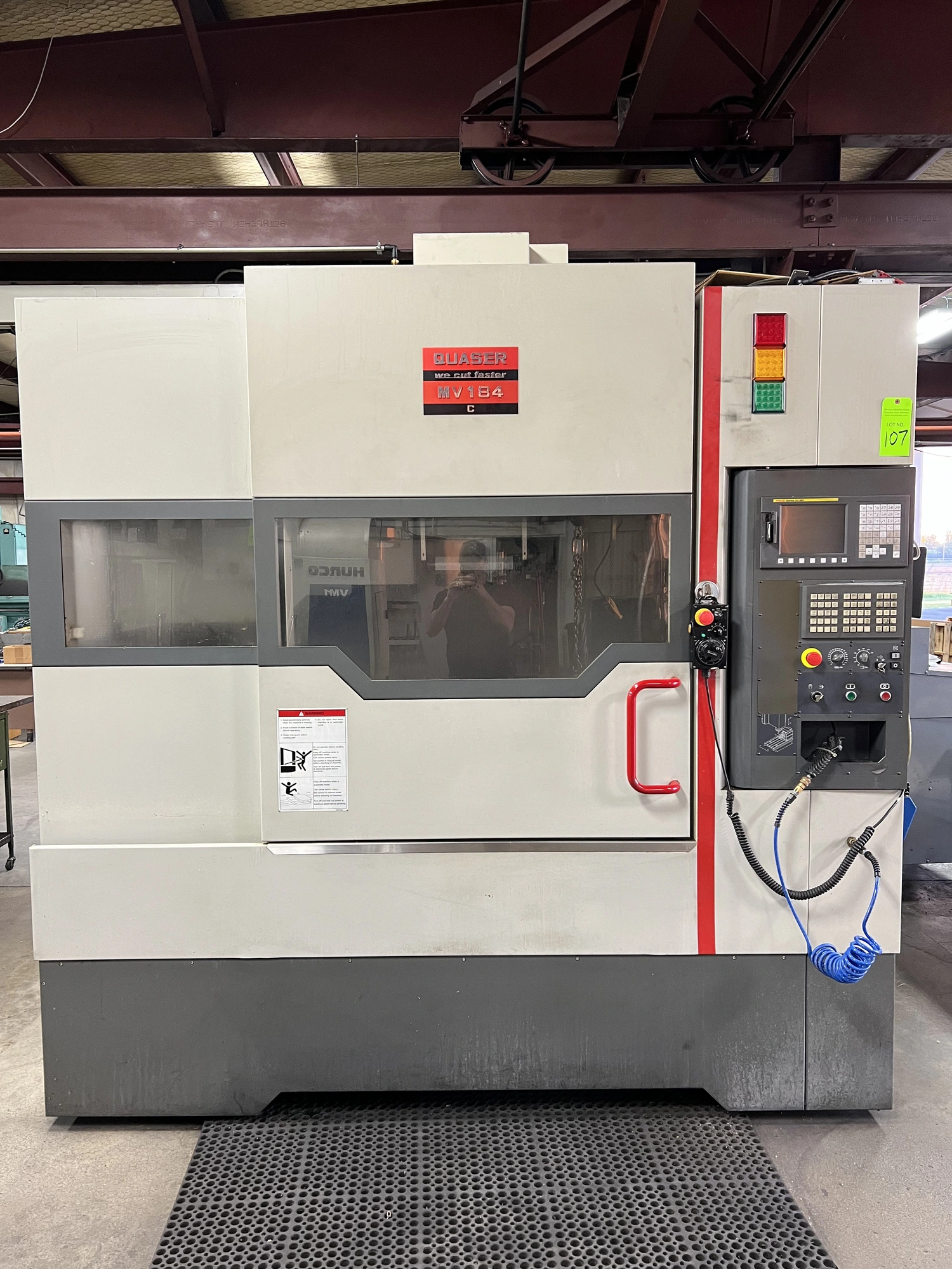 Used QUASER MV184 C/10C VERTICAL MACHINING CENTER 103981 | Levy ...