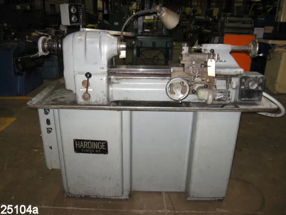 Used HARDINGE TFB Engine Lathe 25104 | Kempler Industries