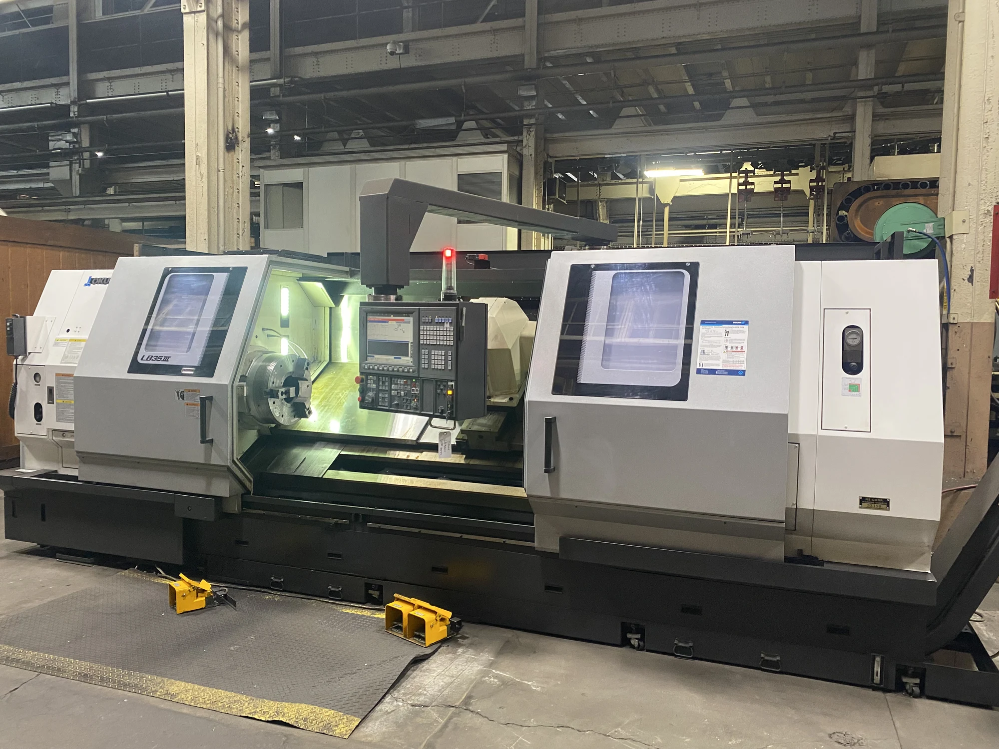 Used 2015 OKUMA LB35III/ 2000C Lathes CNC, 2-Axis & 3-Axis 9152 | USED CNC WAREHOUSE