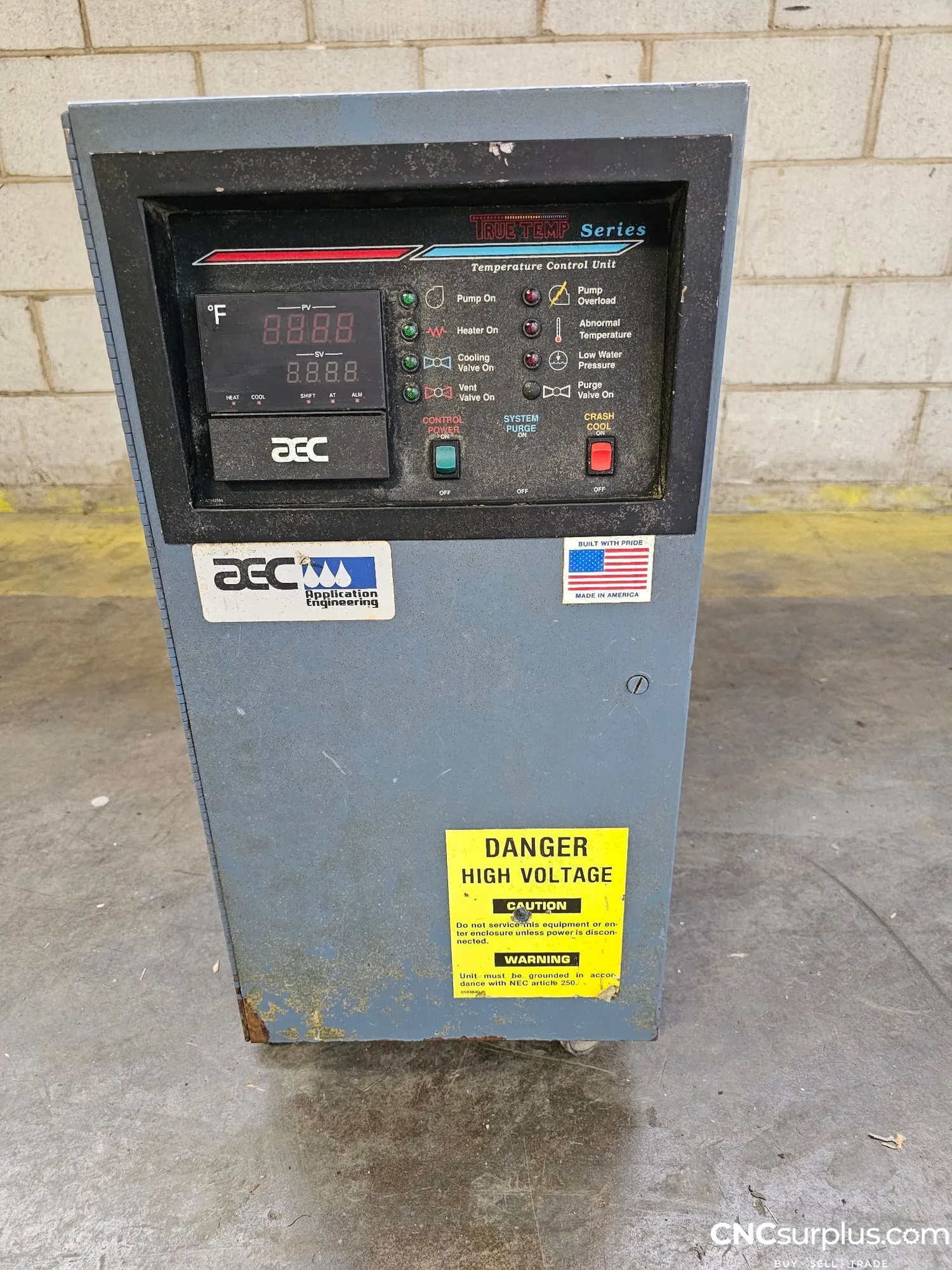 Used AEC TDW03M09S5 Temperature Controls 13862 | CNCsurplus