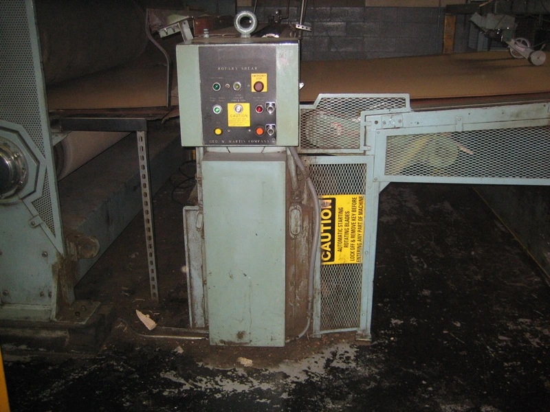 Used 1997 MARTIN Corrugating Line, Rotary Shears SHR-580 | Alpine CS ...