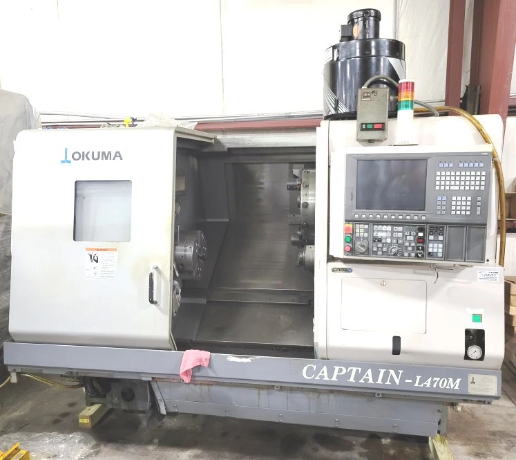 Used 2007 OKUMA CAPTAIN L470M Lathes CNC, 2-Axis & 3-Axis 8939 | USED ...
