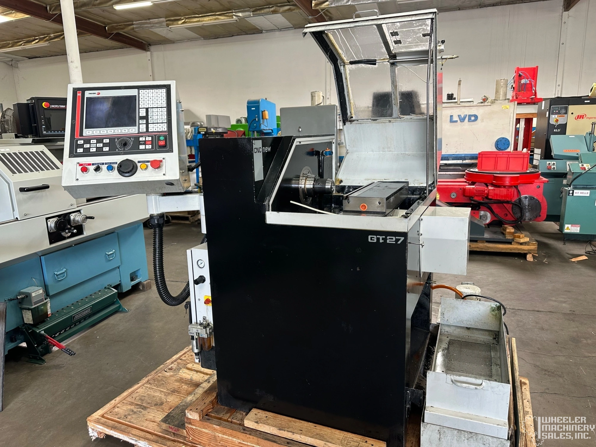 Used CNC NEW, INC. Prodigy GT-27 LATHES, CHUCKING, N/C & CNC 7794 ...