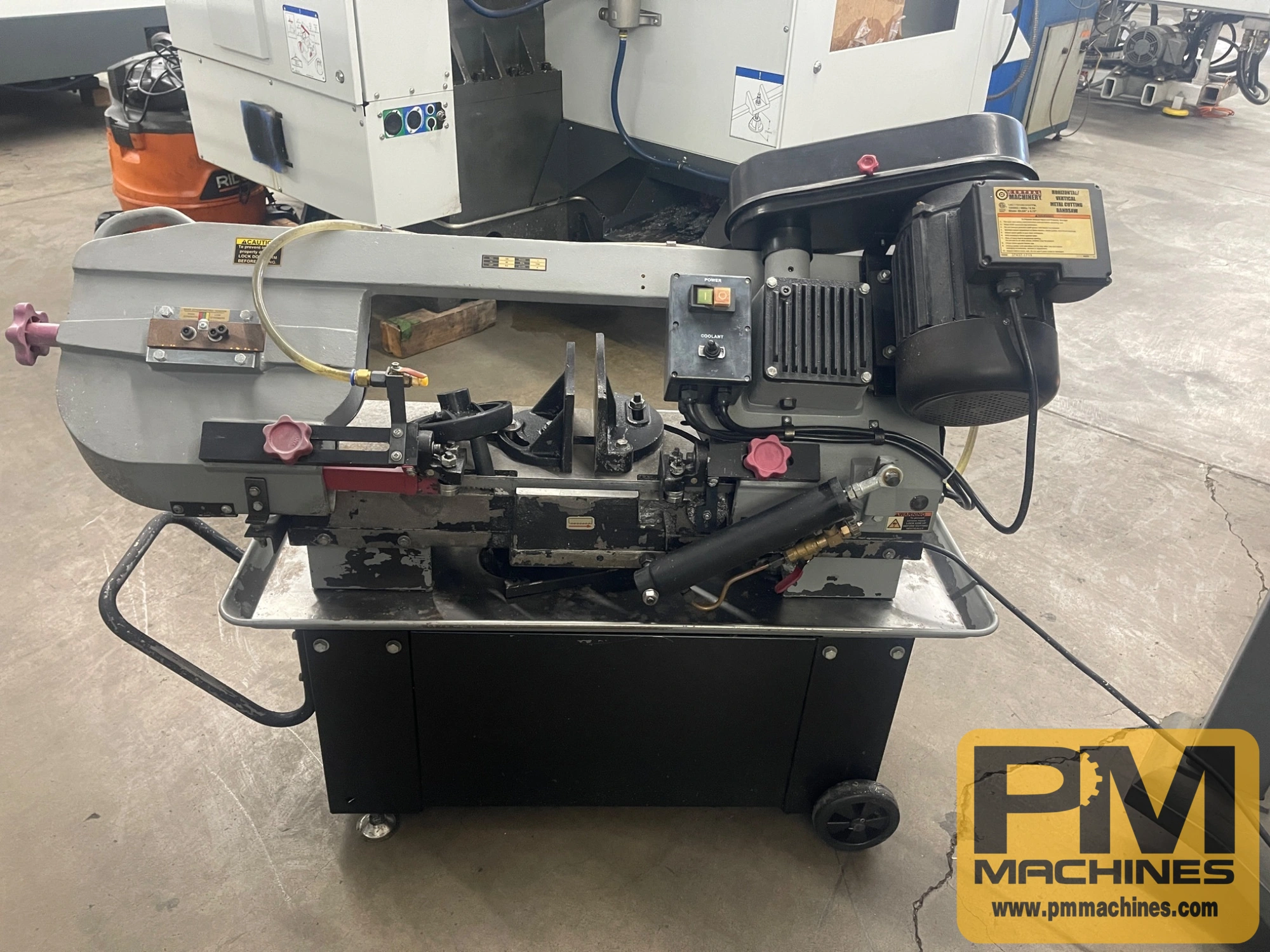 Used CENTRAL MACHINERY BANDSAW Horizontal Band Saws 81088966 | PM Machines