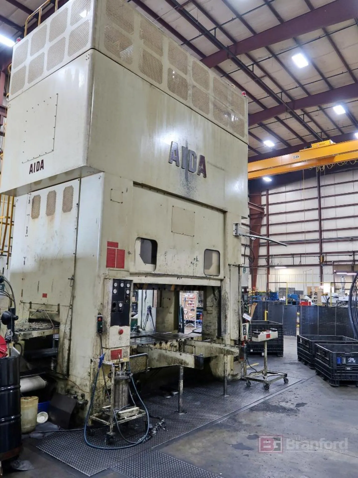 Used 2004 AIDA PMX-L2-6000(1) Straight Side Double Crank Press 12275 ...