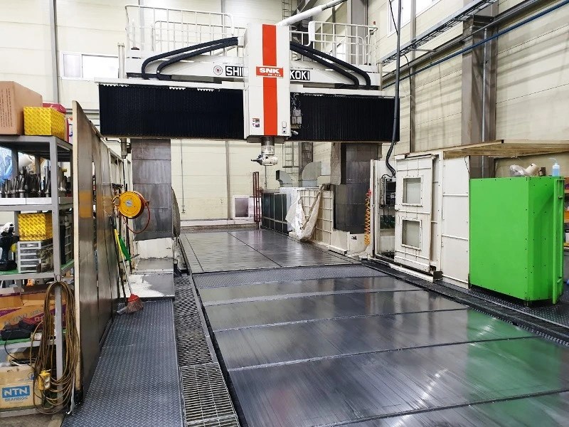 Used 2014 SNK RB 7VM VMC Gantry / Bridge Type CNC 7650 | USED CNC WAREHOUSE