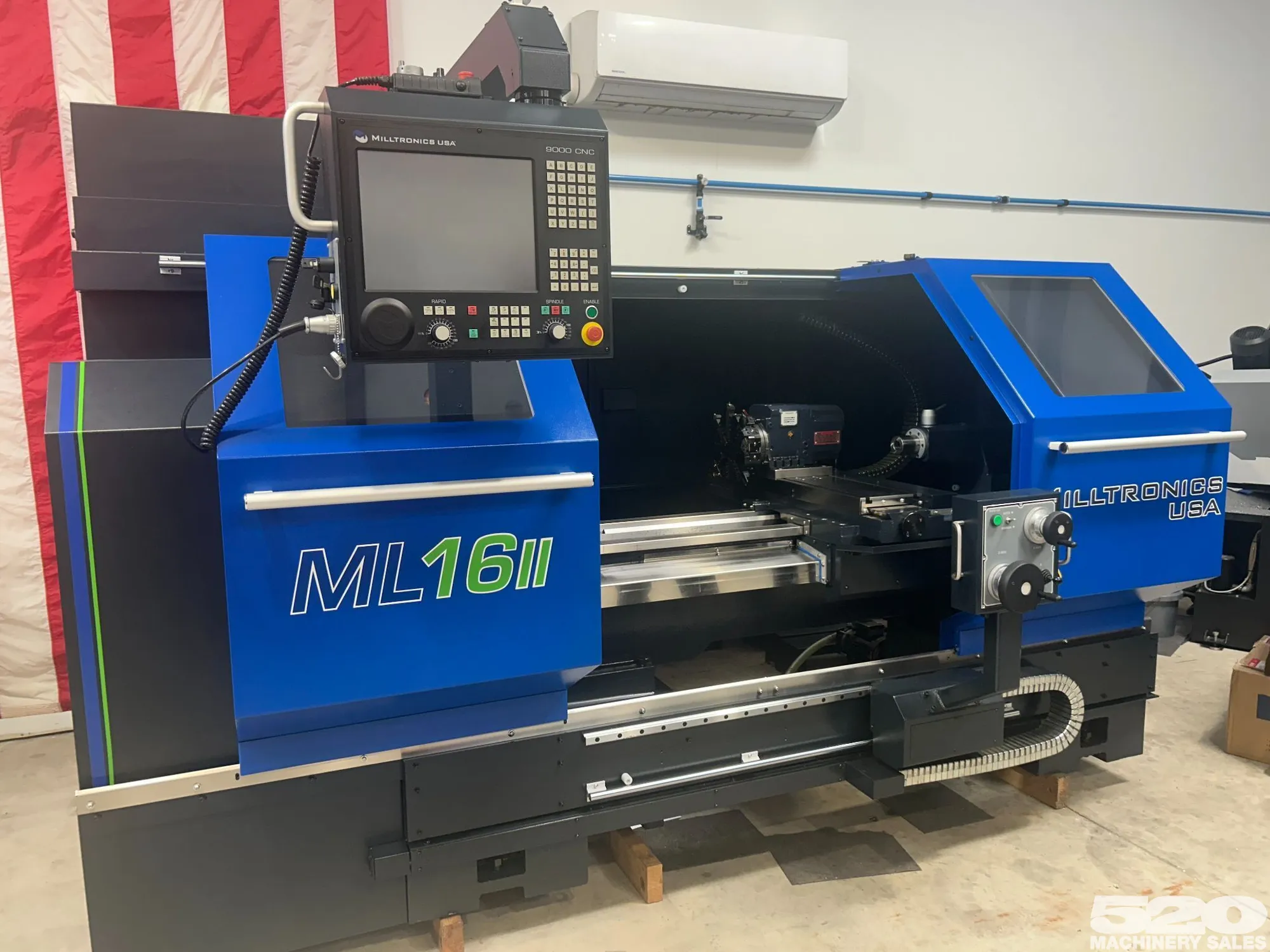 Used 2021 MILLTRONICS ML16/40 CNC Lathes 23290 | 520 Machinery Sales LLC