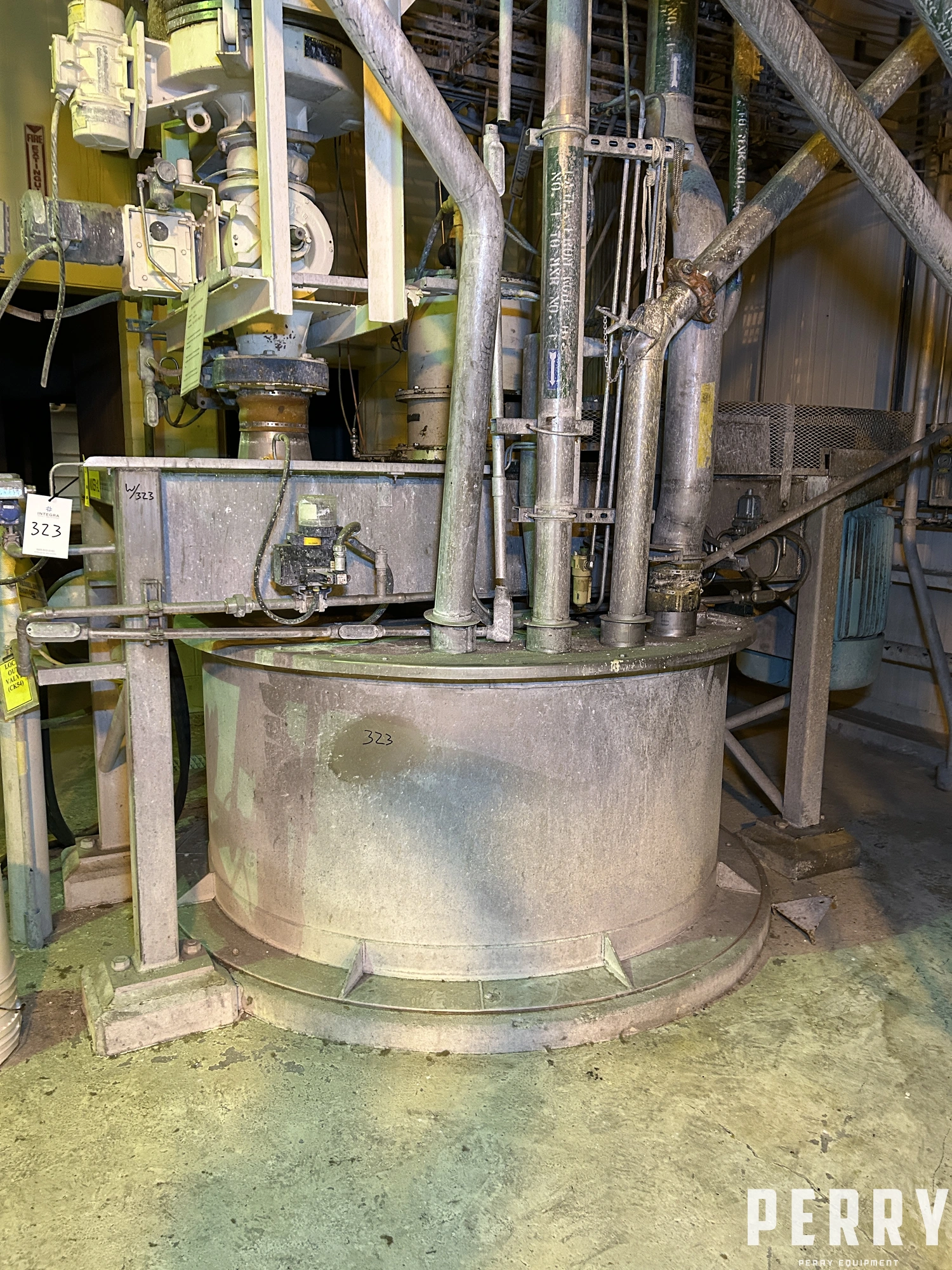 Used GAULIN 125 HP Mixer Post (Cowles Type) V889-323 | Perry Equipment