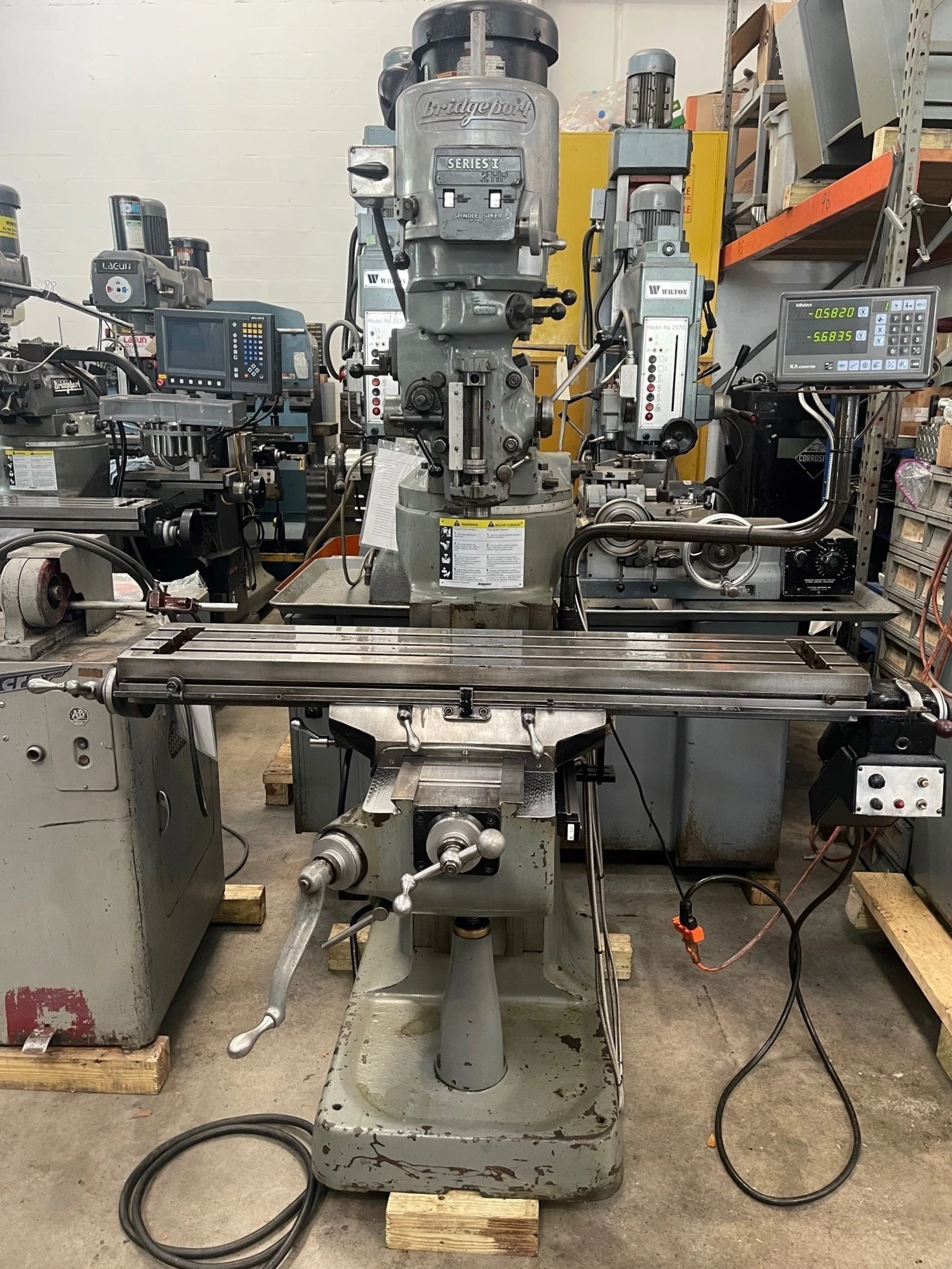 Used BRIDGEPORT SERIES 1 Milling Machines 5748 | GMT