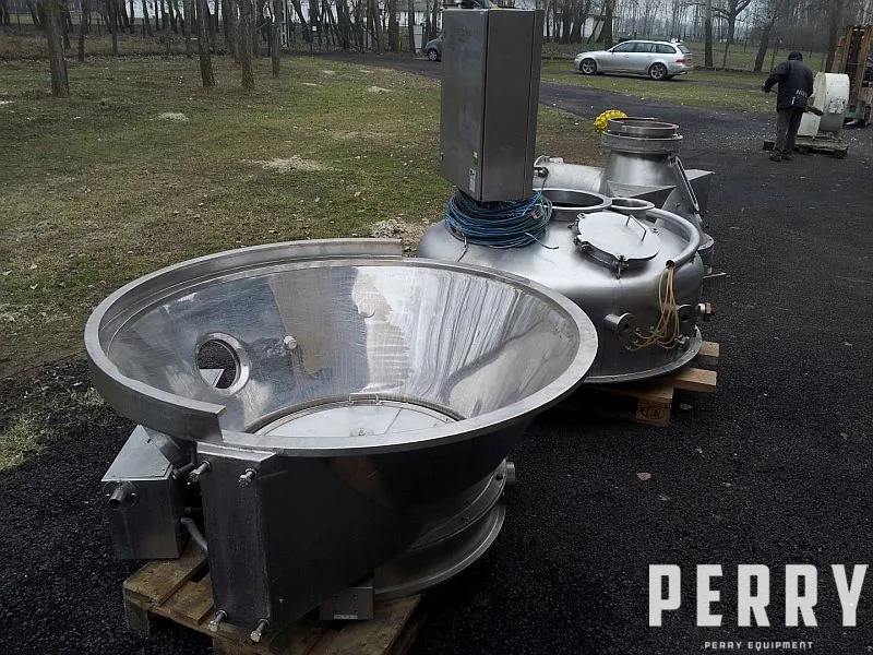 Used GLATT WSG-CD 120 Dryer Fluid Bed Batch UG6208 | Perry Equipment