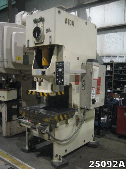 Used AIDA NCI80(2 OBI Punch Press 25092 | Kempler Industries