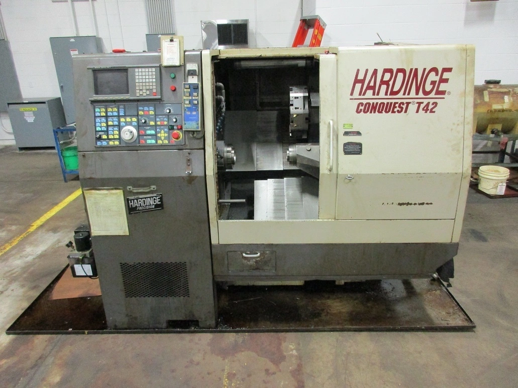 Used HARDINGE T42 CNC LATHE Lathes CNC 52413 | Asset Exchange Corporation