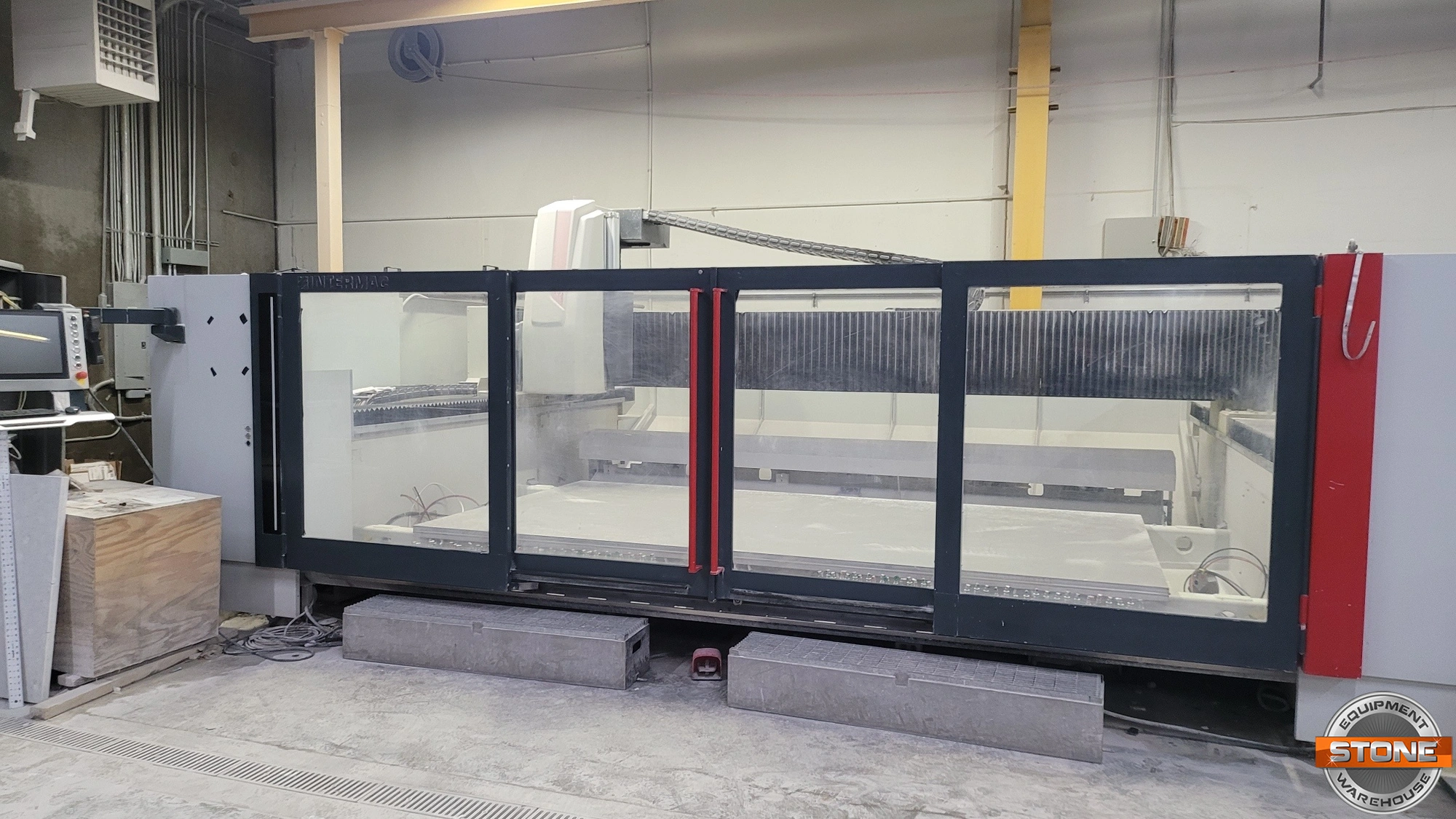 Used 2017 INTERMAC MASTER38.3 CNC Stone Centers 17395 | STONE EQUIPMENT ...