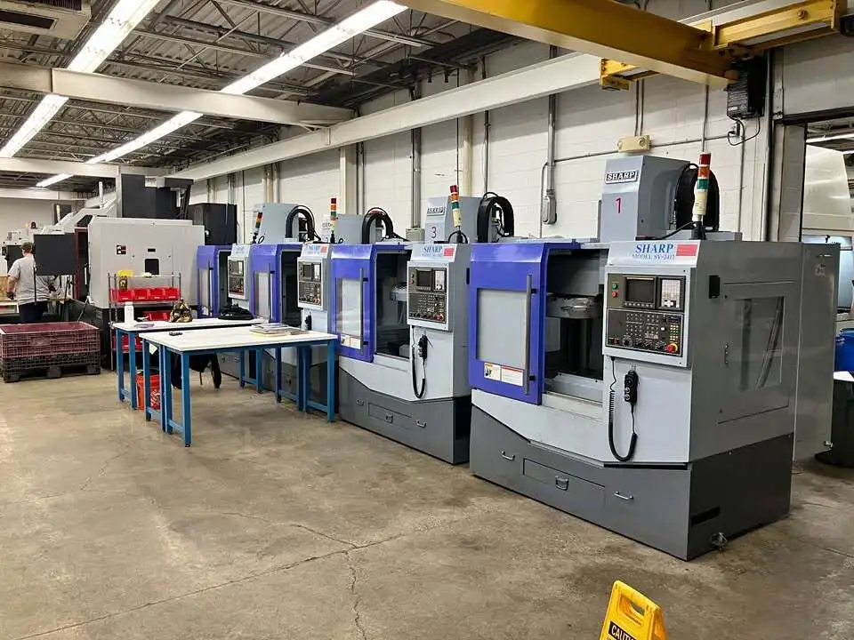 Used 2010 SHARP SV-2412 Machining Centers, Vertical 93716 | Asset ...