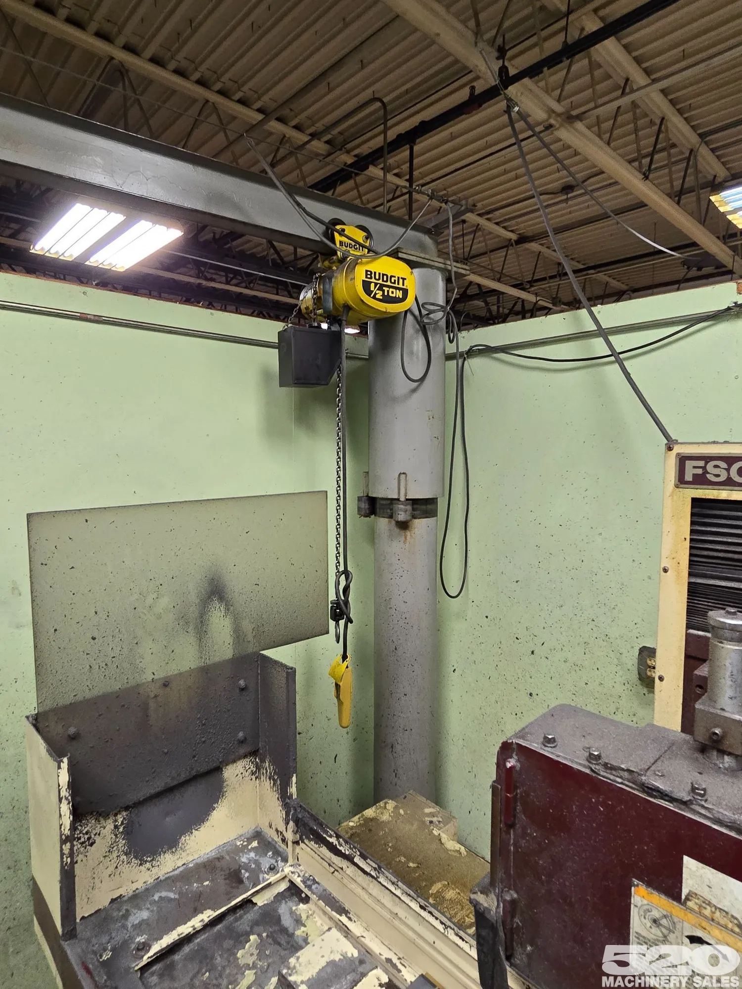 Used BUDGIT 1 TON Hoists (All Types) 23219 | 520 Machinery Sales LLC