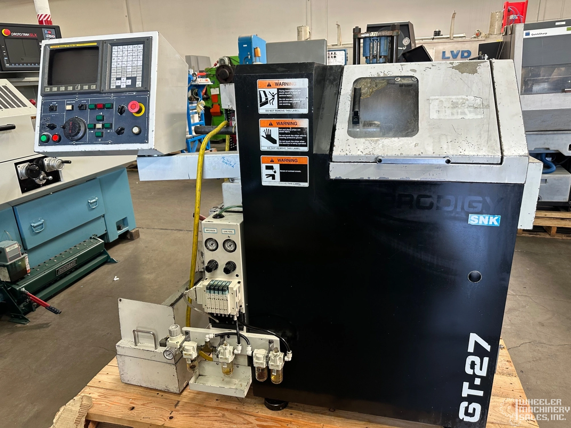 Used 2006 CNC NEW, INC. Prodigy GT-27 LATHES, CHUCKING, N/C & CNC 7793 ...