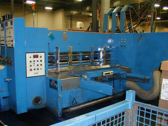 Used TCY 9TA-FG Conversion Line, Flexo Folder Gluers FFG-467 | Alpine ...