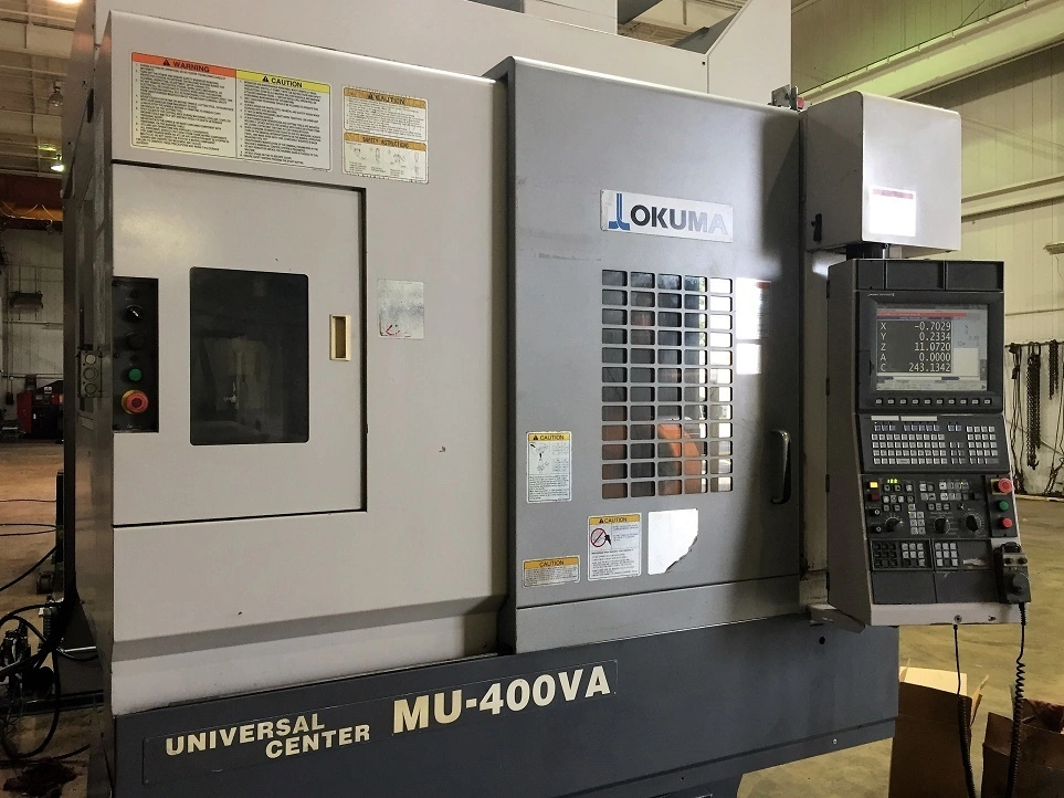 Used 2007 OKUMA MU400VA 5 AXIS TRUNNION TYPE Machining Centers ...