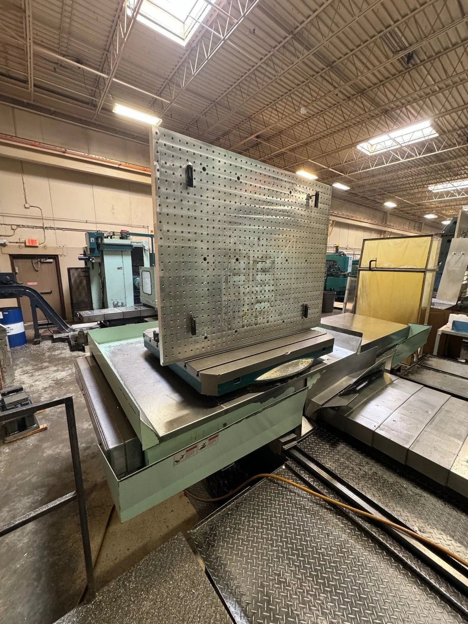 Used 1997 KURAKI KBT - 11WA BORING MILL HOR, TABLE & FLOOR TYPE CNC ...