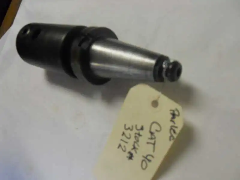 Used PARLEC CAT40 TOOL HOLDERS, 40-TAPER 3212 | Turner's Machinery