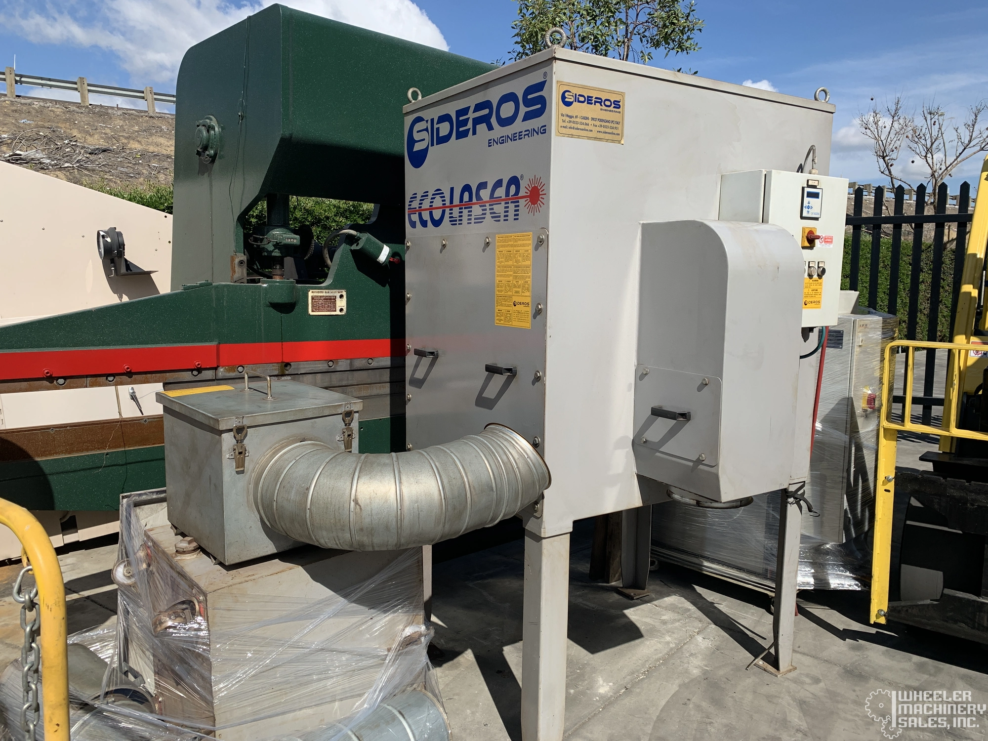 Used SIDEROS ECO4EX DUST COLLECTORS 5636 | Wheeler Machinery Sales