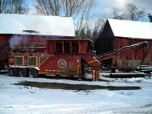 3600 Extec Used Portable Shredder | Alan Ross Machinery