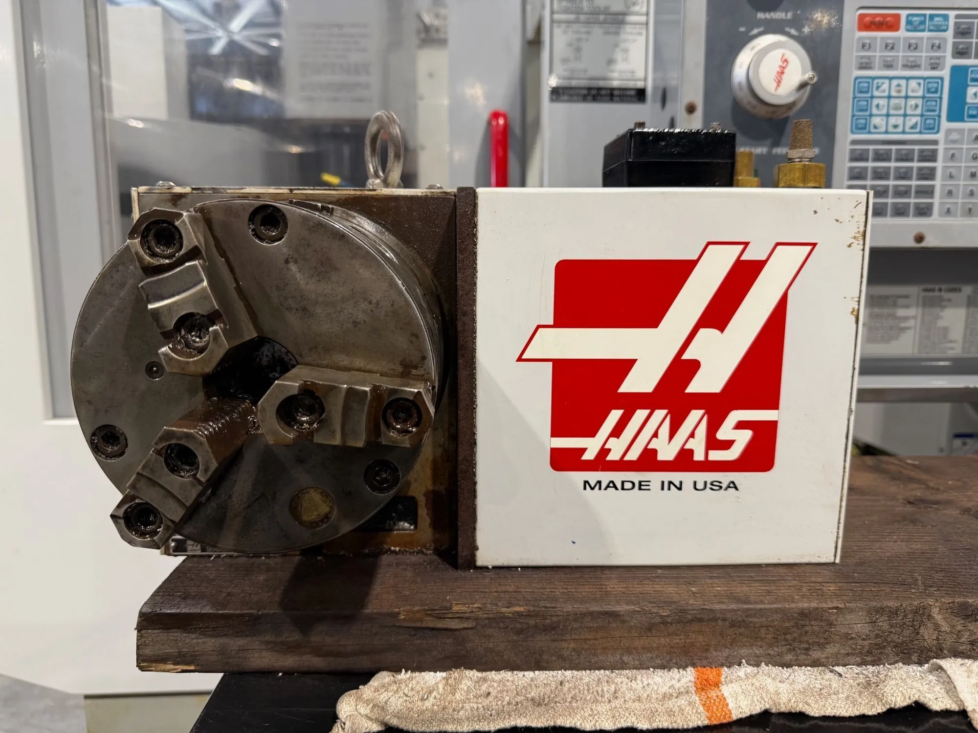 Used HAAS HRT160 Rotary Tables 7610 | GMT