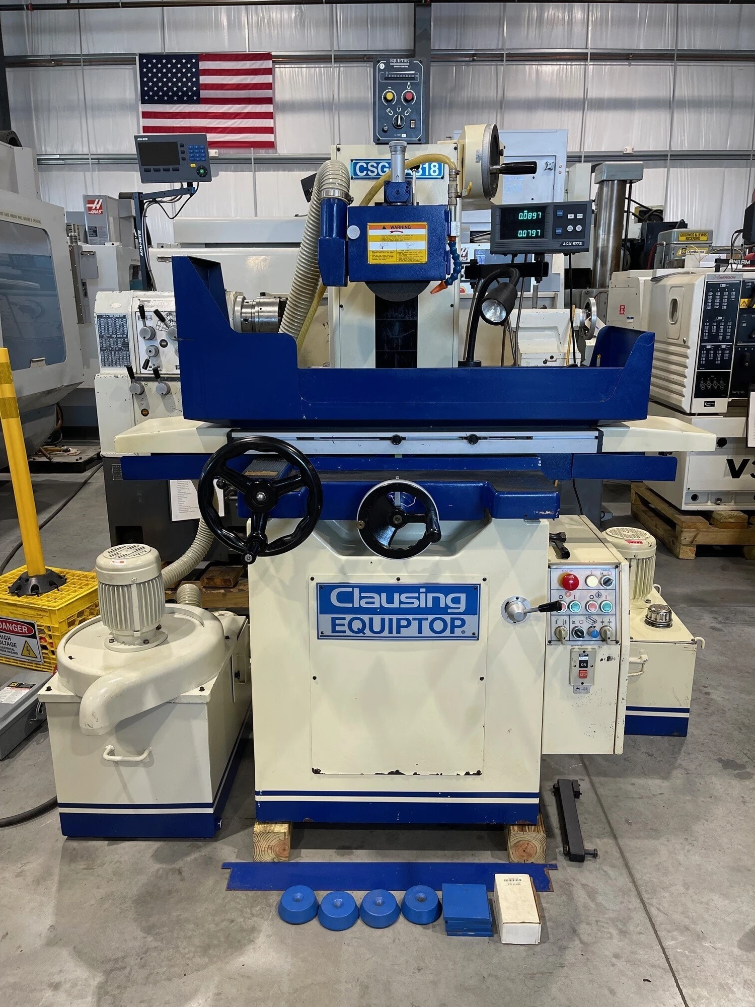 Used 2000 CLAUSING CSG3A818 Grinders 6944 | GMT
