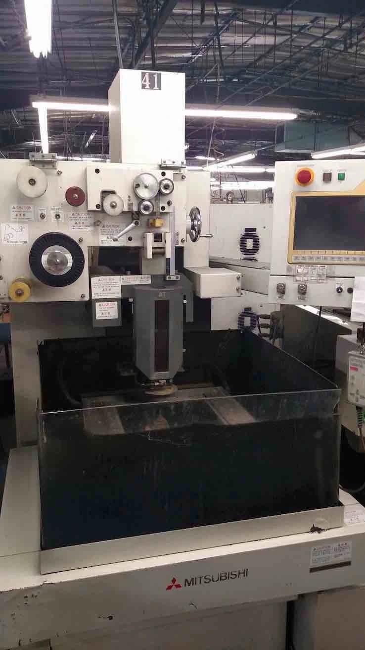 Used 2000 MITSUBISHI RA90 CNC WIRE TYPE EDM Elect Discharge-CNC Wire ...
