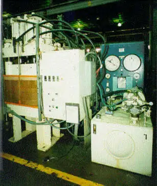 Used CLEARING DWN/4PS Compression Molding Press 14469 | Kempler Machinery