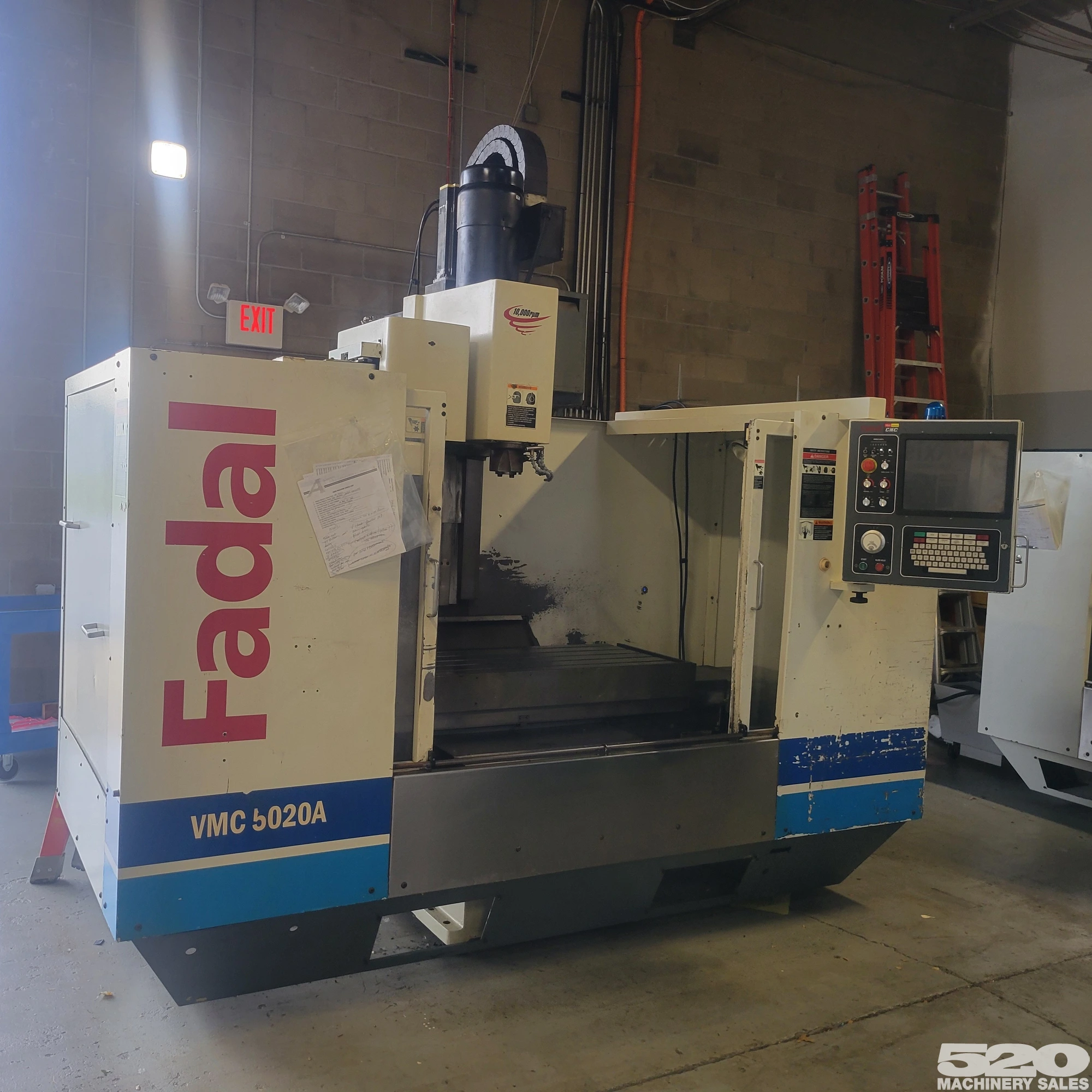 Used 2004 FADAL VMC-5020A Vertical Machining Centers 22827 | 520 ...