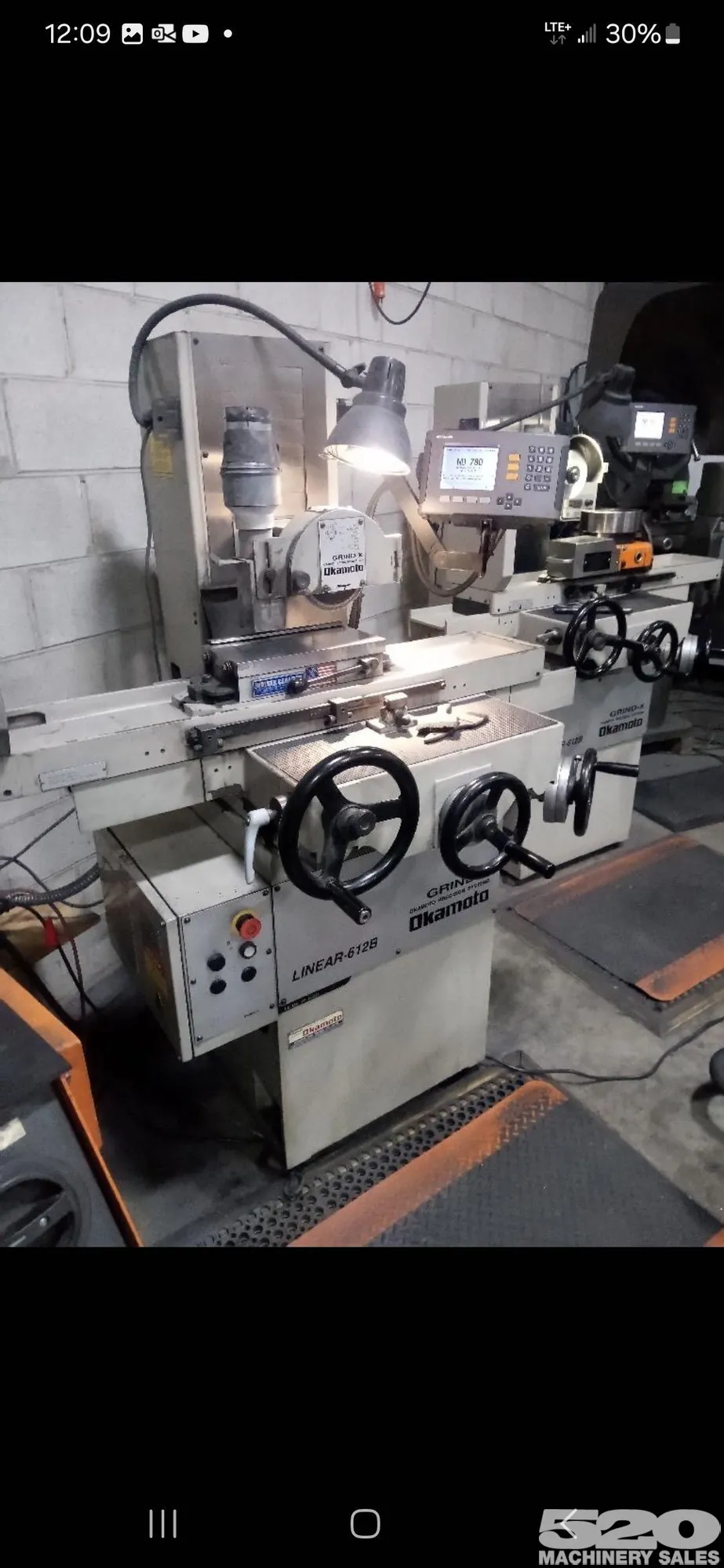 Used 2008 OKAMOTO 612B 5 Axis Horizontal Machining Center 23144 | 520 ...