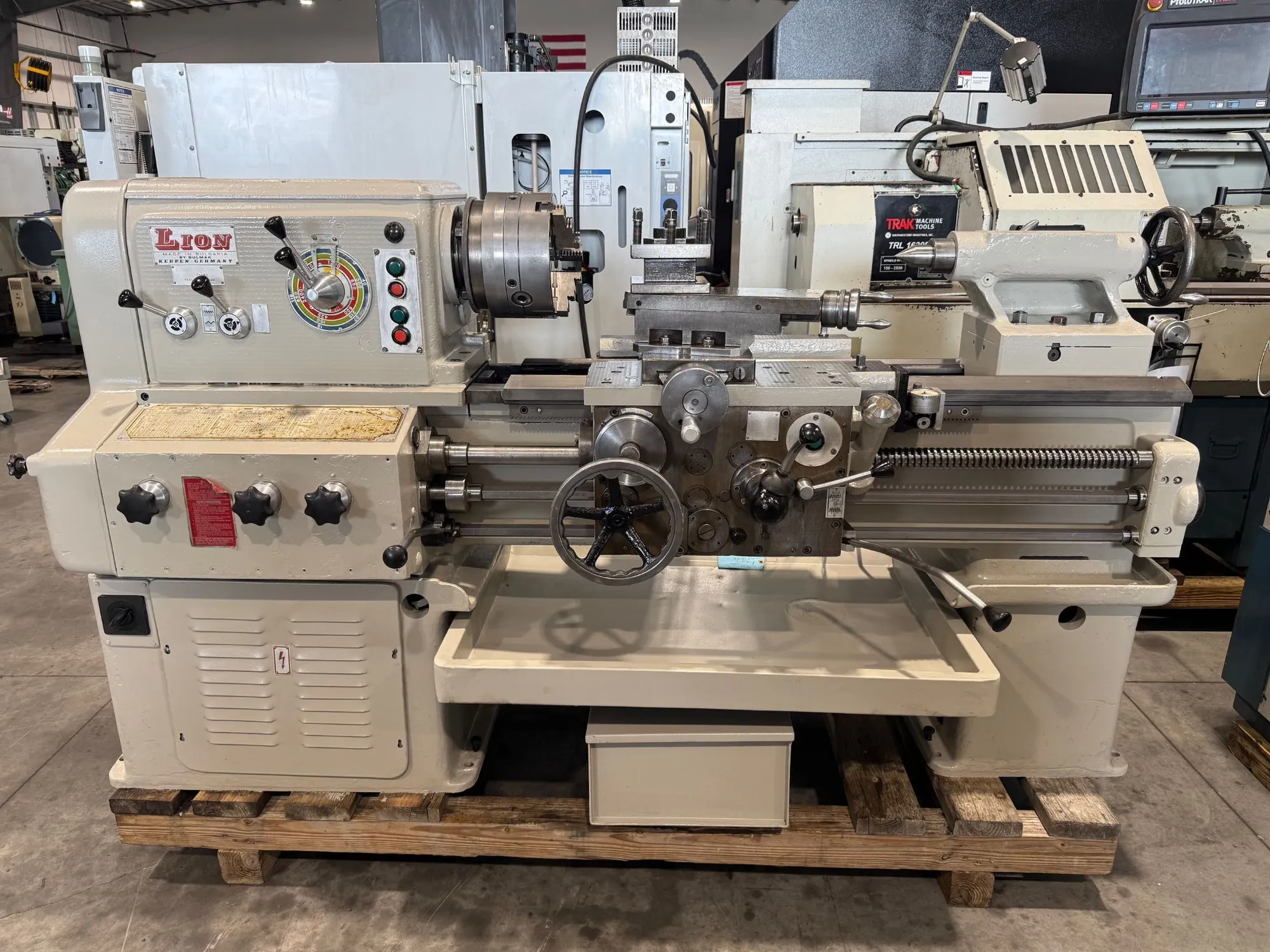 Used 1980 EUROPEAN LION c11MB Engine Lathes 8028 | GMT