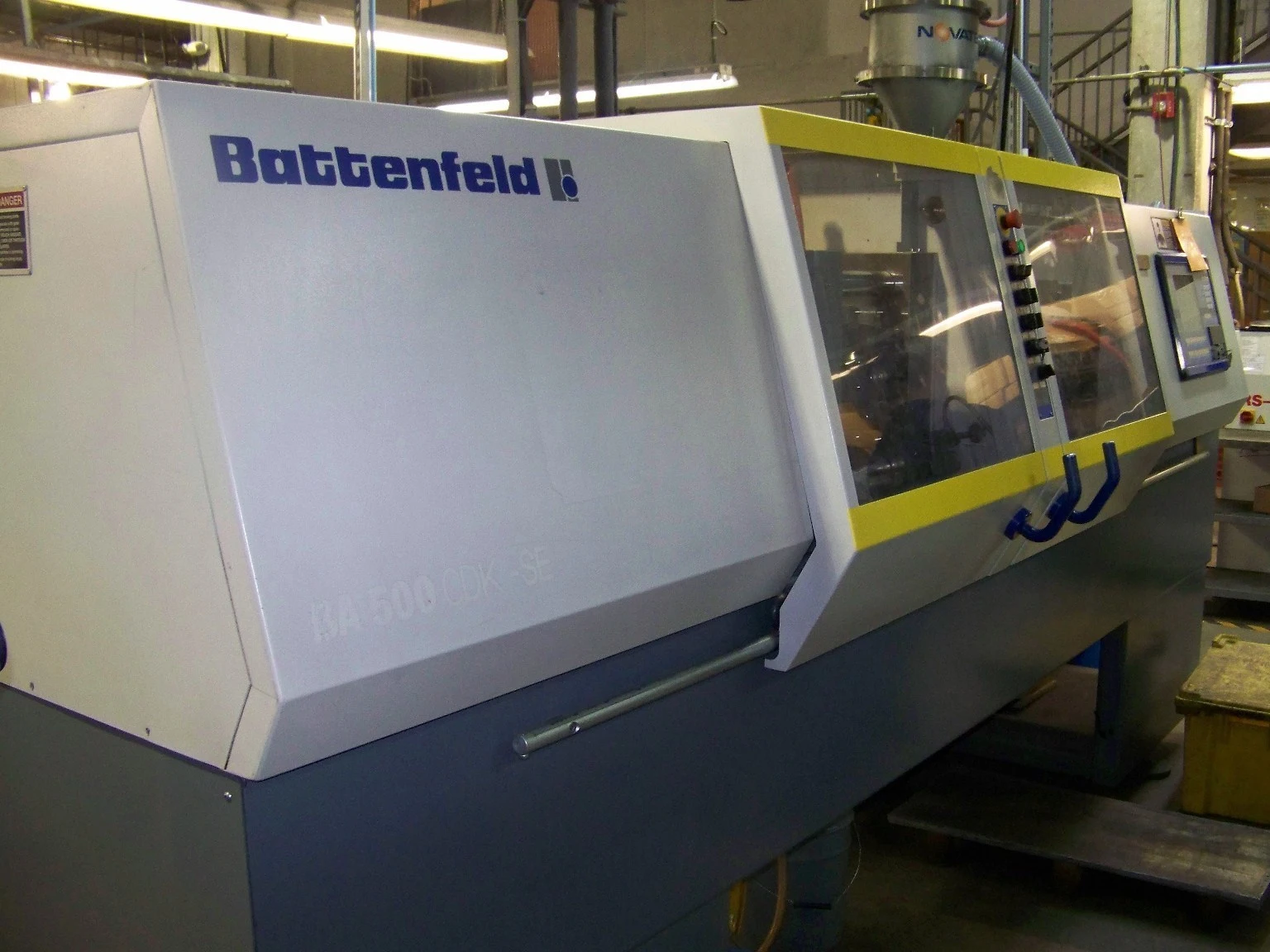 Used 2002 BATTENFELD BA500/200 INJECTION MOLDER Plastic Injection ...