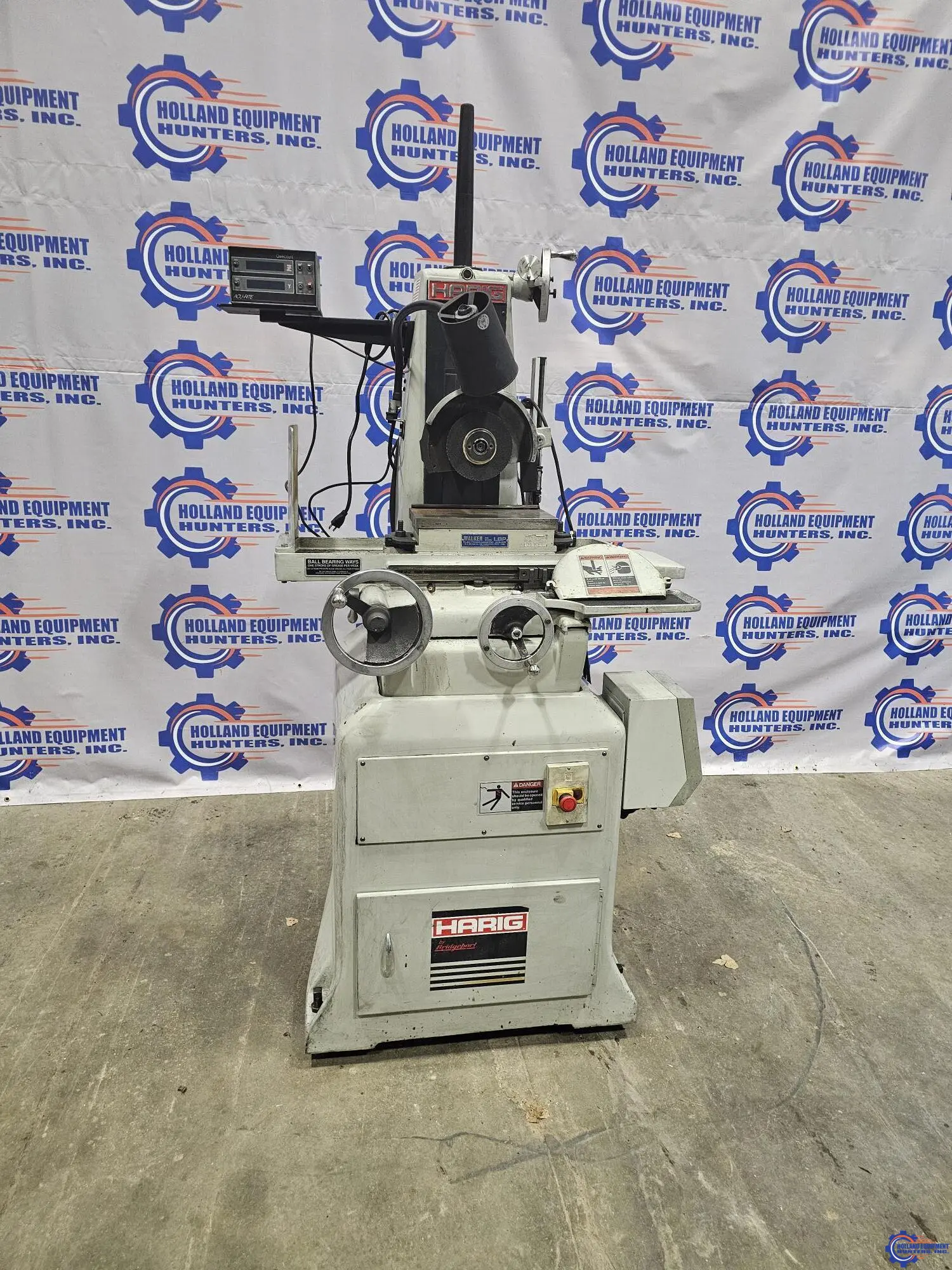 Used HARIG 612 BALLWAY Grinders, Horizontal Surface 802805 | Holland ...